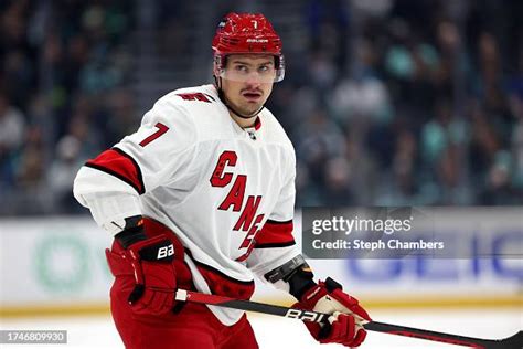 Dmitry Orlov Of The Carolina Hurricanes Prepares For A Faceoff News