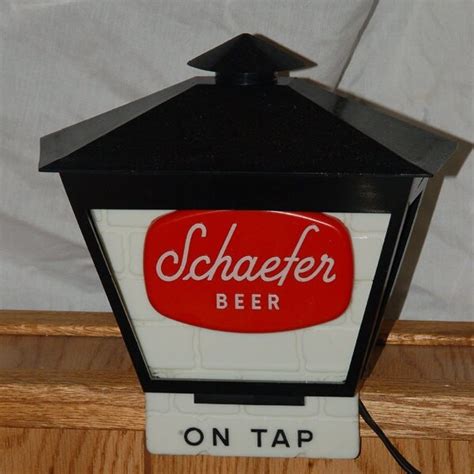 Vintage Schaefer Beer Signs Etsy