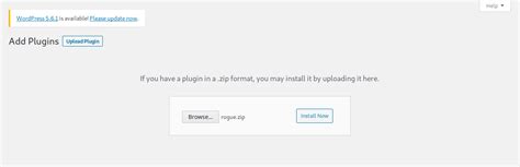 Reverse Shell In Wordpress Via Add Plugin Feature