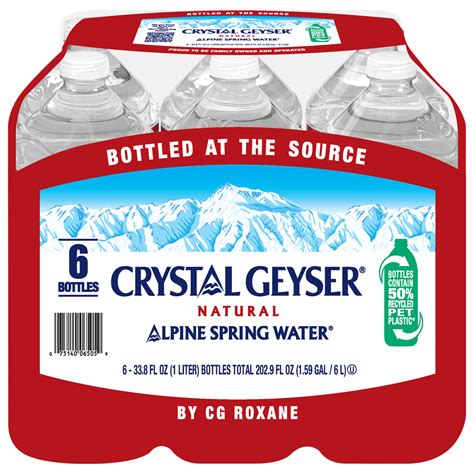 Crystal Geyser Water Ingredients Label At Ben Birtwistle Blog