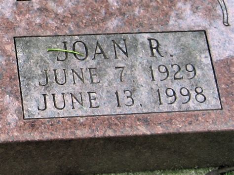 Joan Rose Ryan Brackmann 1929 1998 Mémorial Find A Grave