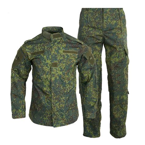 Tactical Combat Suit Russian Camouflage Suit Us Training Clothing