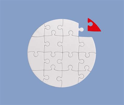 Premium Photo Solving The Puzzle Filling The Void With The Missing Piece