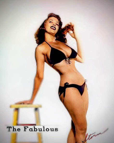 The Fabulous Tempest Storm Promo Card Vintage Sexy Ladies