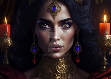 Dark Queen Closeup Portrait 4k Wallpaper By Ai Dolls On Deviantart