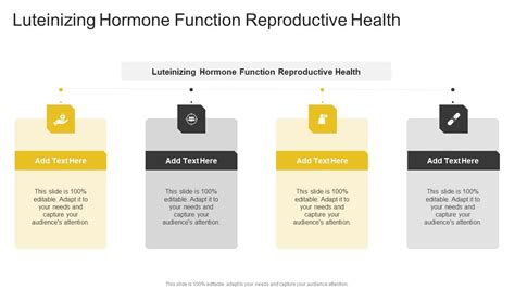 Luteinizing Hormone Function Reproductive Health In Powerpoint And