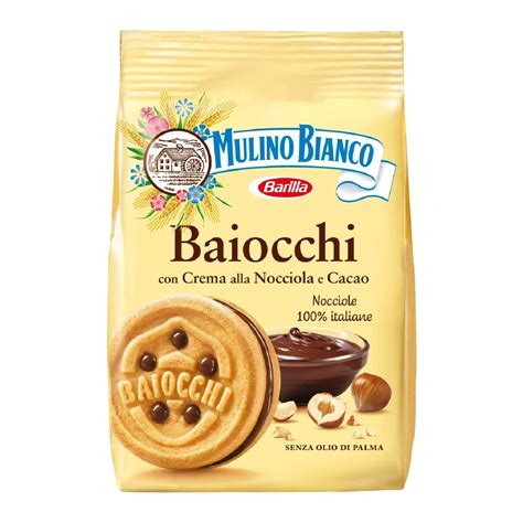 Mulino Bianco Baiocchi Hazelnut Biscuits