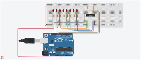 my creative engineering arduino intermediate control led using shift register 74hc595