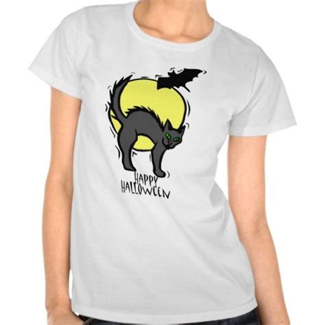 Halloween Cat Tshirt Zazzle Shirts Monogram T Shirts Ocd