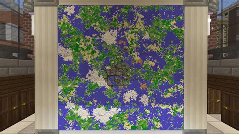 Size Of My City Compared To The Rest Of The Map Rminecraft