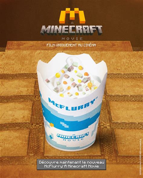 Mcdonalds Le Mcflurry® A Minecraft Movie Est Disponible Maintenant Chez Mcdo 🍦 Facebook