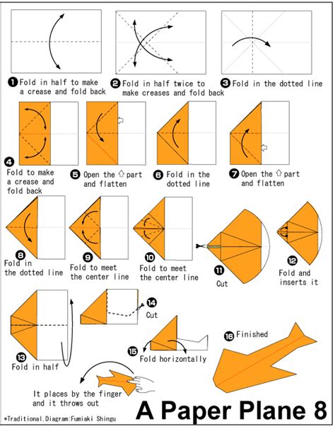 Origami Paper Plane 8 Origami Paper Plane Make A Paper Airplane
