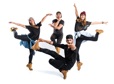 Pessoas Dançando A Dança De Rua Foto Premium