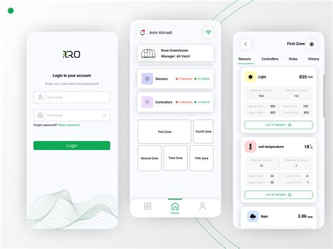 Iot Greenhouse By Ali Vaziri On Dribbble