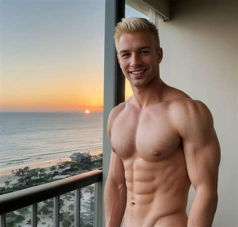 NSFW Ai Generated Full Frontal Naked Muscular Man X HD Photo Print No Etsy Australia