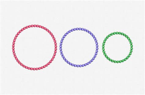 Dotted Frames Machine Embroidery Design 3 Sizes