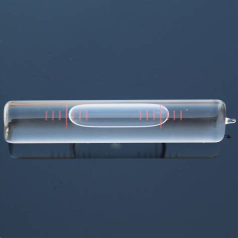 High Precision Glass Level Bubble Tubular Spirit L Grandado