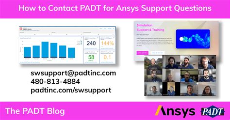 How To Contact Padt For Ansys Support Questions Padt