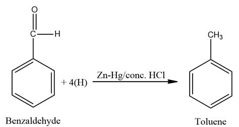 Explain Clemmensons Reduction With An Example