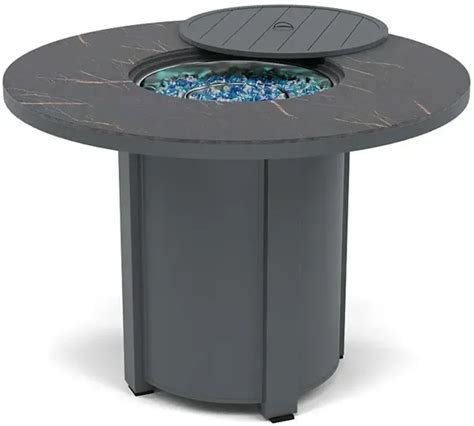 44 Round Balcony Fire Pit Table Multiple Colors And Top Patterns