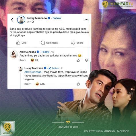 Lionheartv Wow Sagwan Daw Si Alex Gonzaga Sino Kayang Lulubog Muna