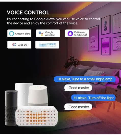 Tuya Wifi LED Controller Work With Alexa Google Assistance For SPI RGB BTF LIGHTING