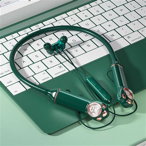 Bluetooth Earphones With Neck And Neck Mounted Wireless Sports Long Standby Range Bluetooth