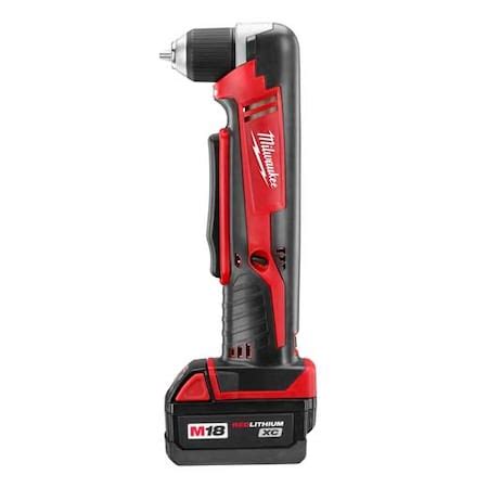 Milwaukee Tool Right Angle Drill Kit 18v W 1xc Battery Ml2615 21 Zoro