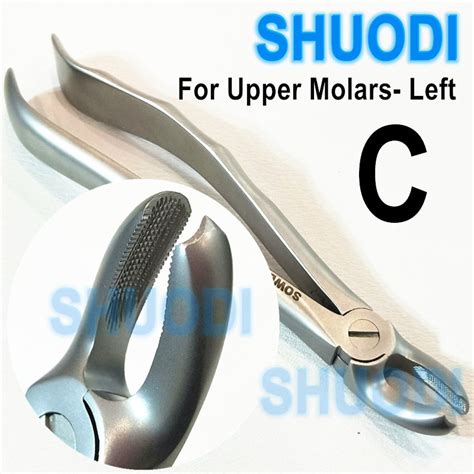 ☁dental Adult Tooth Extraction Forcep Plier Teeth Extraction Plier Forcep For Upper Molars Left