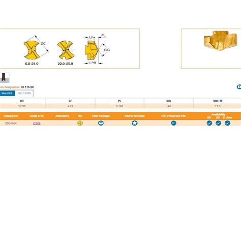 Iscar Ingersoll Dcm Drill Heads Idi 175 Sg Ic908 Original Shopee Malaysia