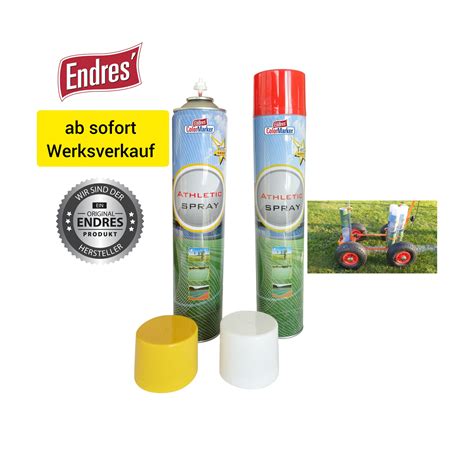 Endres Beste Sportplatzmarkierung Eigene Herstellung Rot Art Nr75055 Athleticspray Aktion