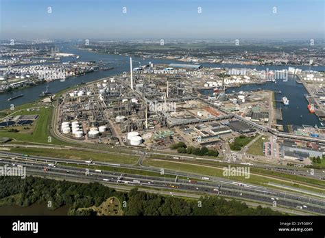 Shell Pernis Rotterdam Is The Largest Refinery In Europe Covering The