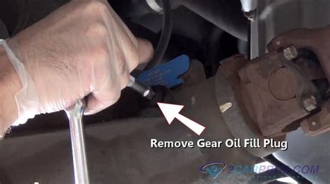 How To Check And Add Differential Gear Oil