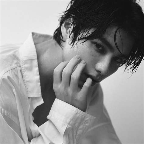 Nijiro Black And White Jo Byung Gyu Photoshoot Lee Jin Wook