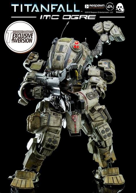 Titanfall Ogre Titanfall Battle Robots Concept Art Books