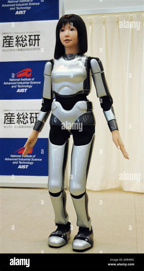 Tsukuba Japan The Humanoid Robot Hpr 4c Developed By The National