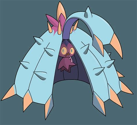 Download Toxapex Covering Itself With Its Legs Wallpaper