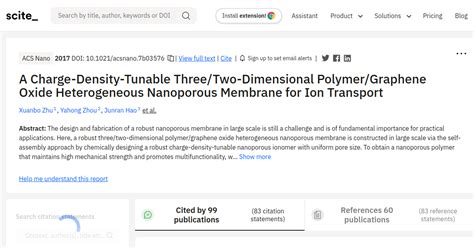 A Charge Density Tunable Threetwo Dimensional Polymergraphene Oxide