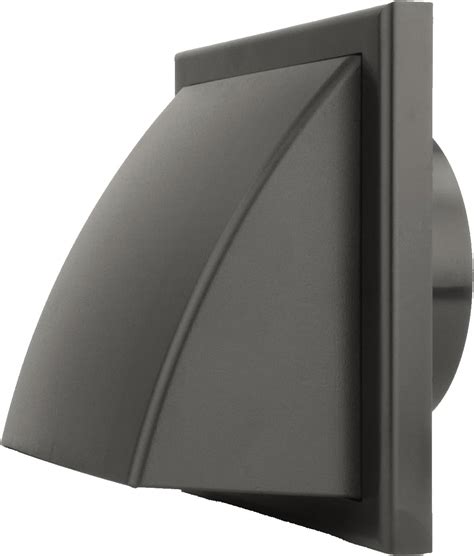 Vents 4 Inch 100 Mm Brown External Hooded Cowled Extractor Fan Kitchen