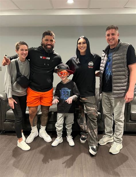 Wwe Wrestling Fan Who Overcame Cancer Meets Rhea Ripley Jey Uso Nbc