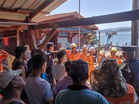 ကော့သောင်းမြို့တွင်မိုခါမုန်တိုင်းကြောင့် ဖြစ်ပေါ်လာမယ့်ရေဘေးအန္တရာယ