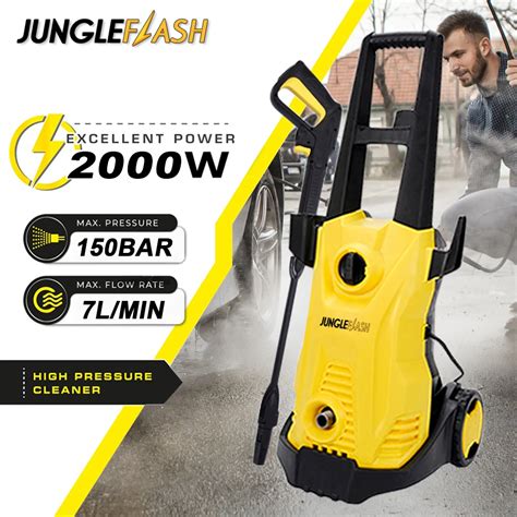 Jungleflash 고압 세차기 자동차 와셔 정원 세차기 카처 워터건 정원용 고압 클리닝 건 Aliexpress