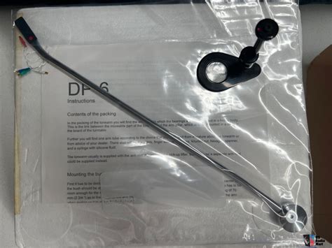Morch Dp6 12 Tonearm In Chrome With Red Tube Photo 4717431 Us