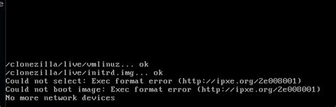 Clonezilla Boot Error · Issue 566 · Ipxeipxe · Github