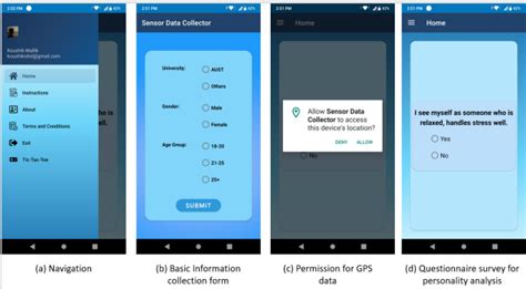 Data Acquisition Through Our Android Application Download Scientific Diagram