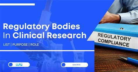 Regulatory Bodies In Clinical Research 5 Important Points