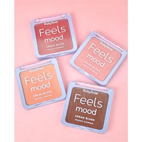 Cream Blush Feels Mood Ruby Rose Loja Beleza Exterior