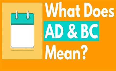 What Is Ad And Bc What Are Their Origins