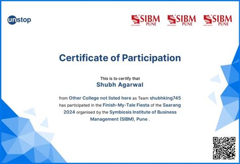 Shubh Agarwal On Linkedin Saarang2024 Sibm Finishmytalefiesta