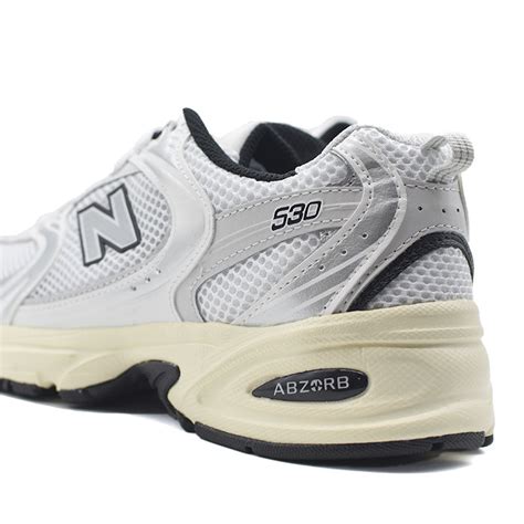 Womens New Balance Mr530ta White Silver Black Nouvelle